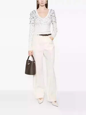 Max Mara Sequin V-neck Knitwear