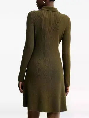 Marc O'polo Ribbed-knit Mini Dress