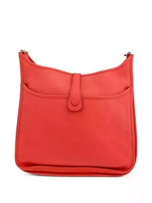 Hermès 2012 Evelyne Iii Crossbody Bag - Red