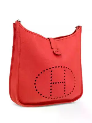 Hermès 2012 Evelyne Iii Crossbody Bag - Red