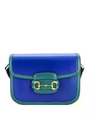 Gucci Horsebit 1955 Small Shoulder Bag - Blue