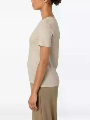 American Vintage Sonoma Textured T-shirt - Neutrals