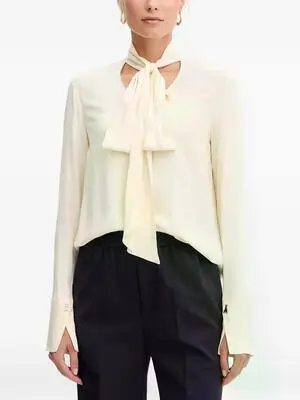 Patrizia Pepe Tie Detailed Blouses