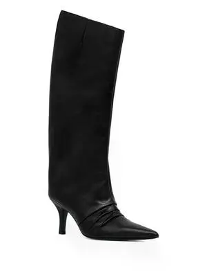 Patrizia Pepe 70mm Pointed-toe Knee-high Boots