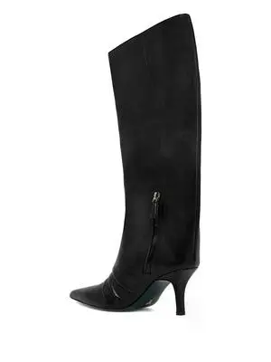 Patrizia Pepe 70mm Pointed-toe Knee-high Boots