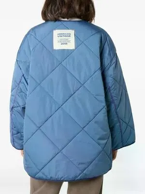 American Vintage Quilted Jacket - Blue