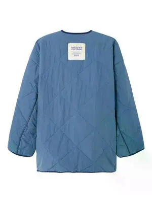 American Vintage Quilted Jacket - Blue
