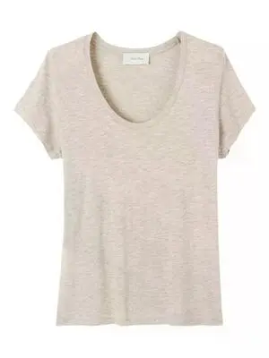 American Vintage Scoop Neck T-shirts For Women