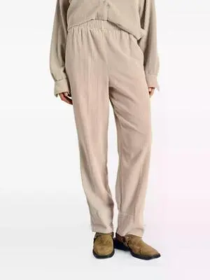 American Vintage Elasticated Corduroy Trousers - Neutrals