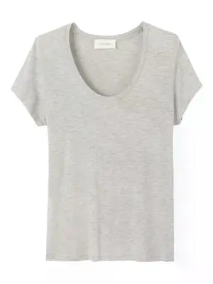 American Vintage Jacksonville Scoop-neck T-shirt - Grey