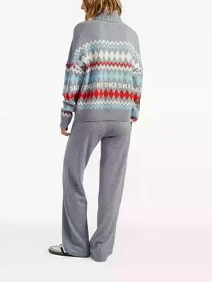 Chinti & Parker Snoopy Ski Roll Neck Sweater