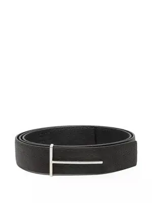 TOM FORD T-buckle Reversible Belt - Brown