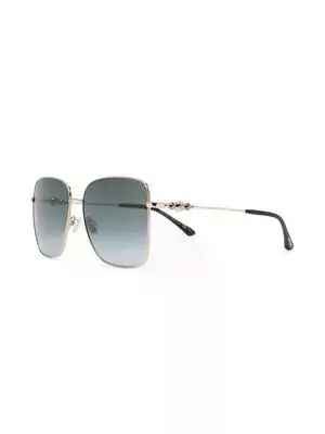 JIMMY CHOO Square Frame Sunglasses