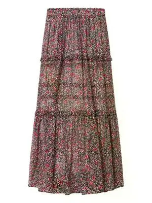 MARANT ETOILE Volomia Ruffled Maxi Skirt
