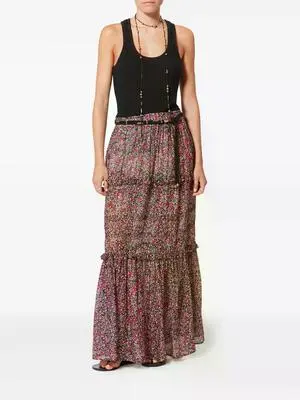 MARANT ETOILE Volomia Ruffled Maxi Skirt
