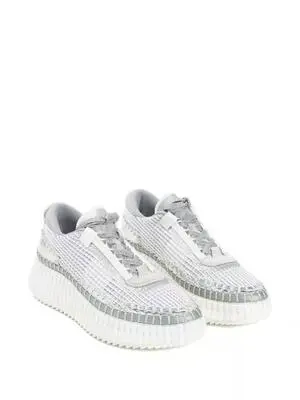Chloé Nama Platform Sneakers - Grey
