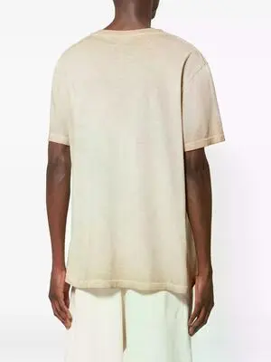 MARANT Honore Logo-embroidered T-shirt - Neutrals