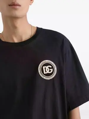 Dolce & Gabbana Logo-detail Short-sleeve T-shirt - Blue