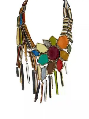 GFW Handmade Geometric Necklace - Gold
