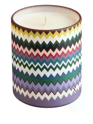 Missoni Micro Zigzag Scented Candle - Purple