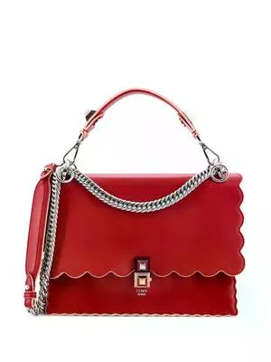 Fendi Kan I Shoulder Bag - Red