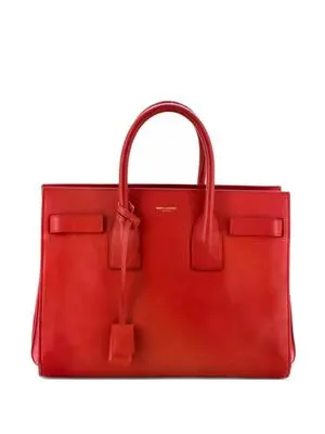 Saint Laurent Sac De Jour Small Satchel - Red