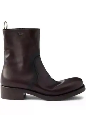 Prada 40mm Pull-tab Zip Boots