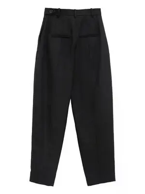 Khaite Dugan Button Pleated Trousers