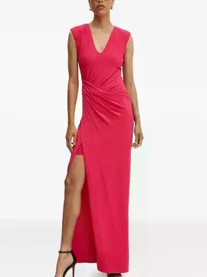 Patrizia Pepe V-neck Split Maxi Dress