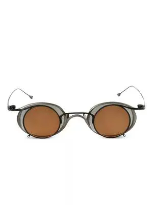 RIGARDS X Ziggy Chen Round-frame Sunglasses - Silver