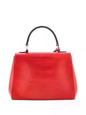 LOUIS VUITTON Cluny Bb Top Handle Epi Leather Satchel - Red