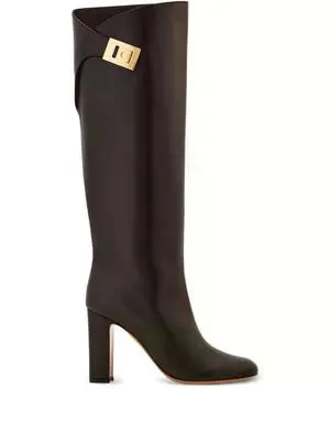 Ferragamo Block Heel Boots For Women