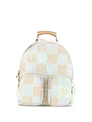 LOUIS VUITTON Pre-owned Limited Edition Damier Heritage Canvas Multi-pocket Backpack