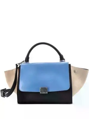 Celine Trapeze Small Satchel - Blue
