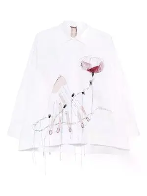 Antonio Marras Appliqué Shirt - White