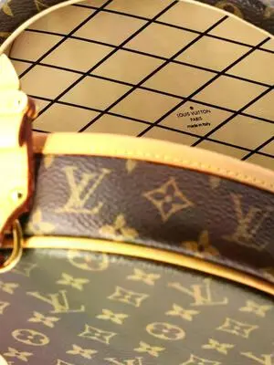 LOUIS VUITTON Petite Boite Chapeau Monogram Canvas - Brown
