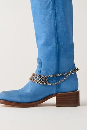 Free People Chain Boot Harness - Gold