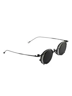 RIGARDS X Ziggy Chen Round-frame Sunglasses - Black