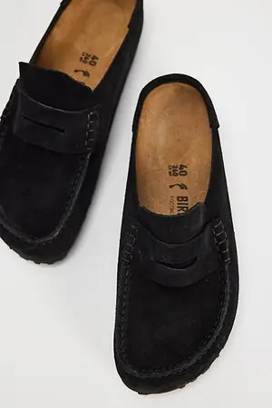 BIRKENSTOCK Naples Wrapped Bold Grip Clogs - Black