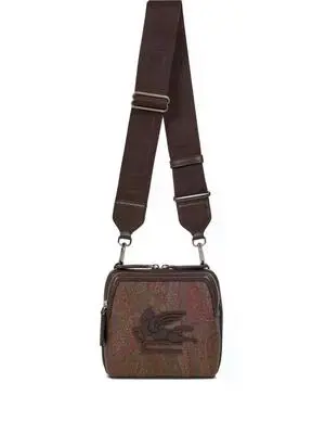 Etro Paisley-pattern Crossbody Bag - Brown