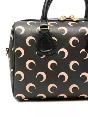 MARINE SERRE Moon Canvas Strike Bag - Black