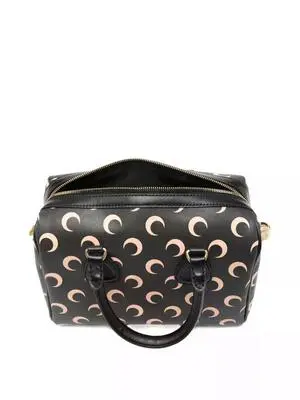 MARINE SERRE Moon Canvas Strike Bag - Black