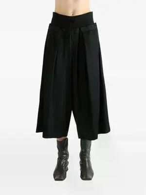 Y’s Drawstring-fastening Pleated Trousers