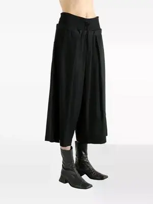 Y’s Drawstring-fastening Pleated Trousers