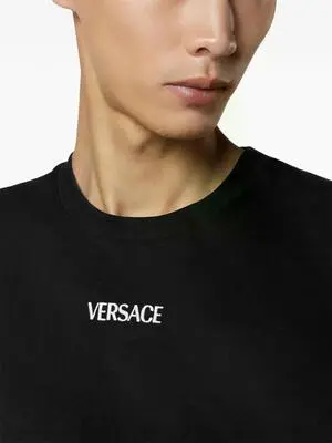 Versace Embroidered-logo T-shirt