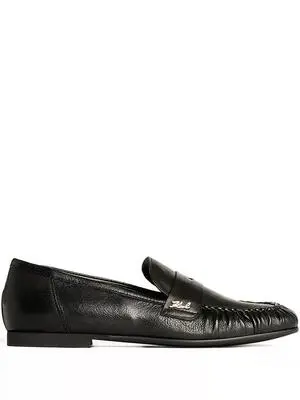 Karl Lagerfeld Logo Detail Loafers - Black