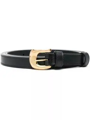 Altuzarra Mini-buckle Leather Belt - Black
