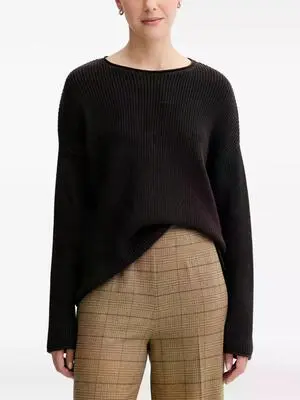 Marc O'polo Boat-neck Ribbed Knit Sweater