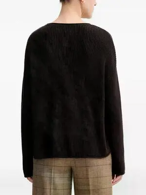 Marc O'polo Boat-neck Ribbed Knit Sweater