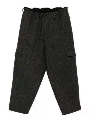 Yohji Yamamoto Drawstring Bottoms For Men